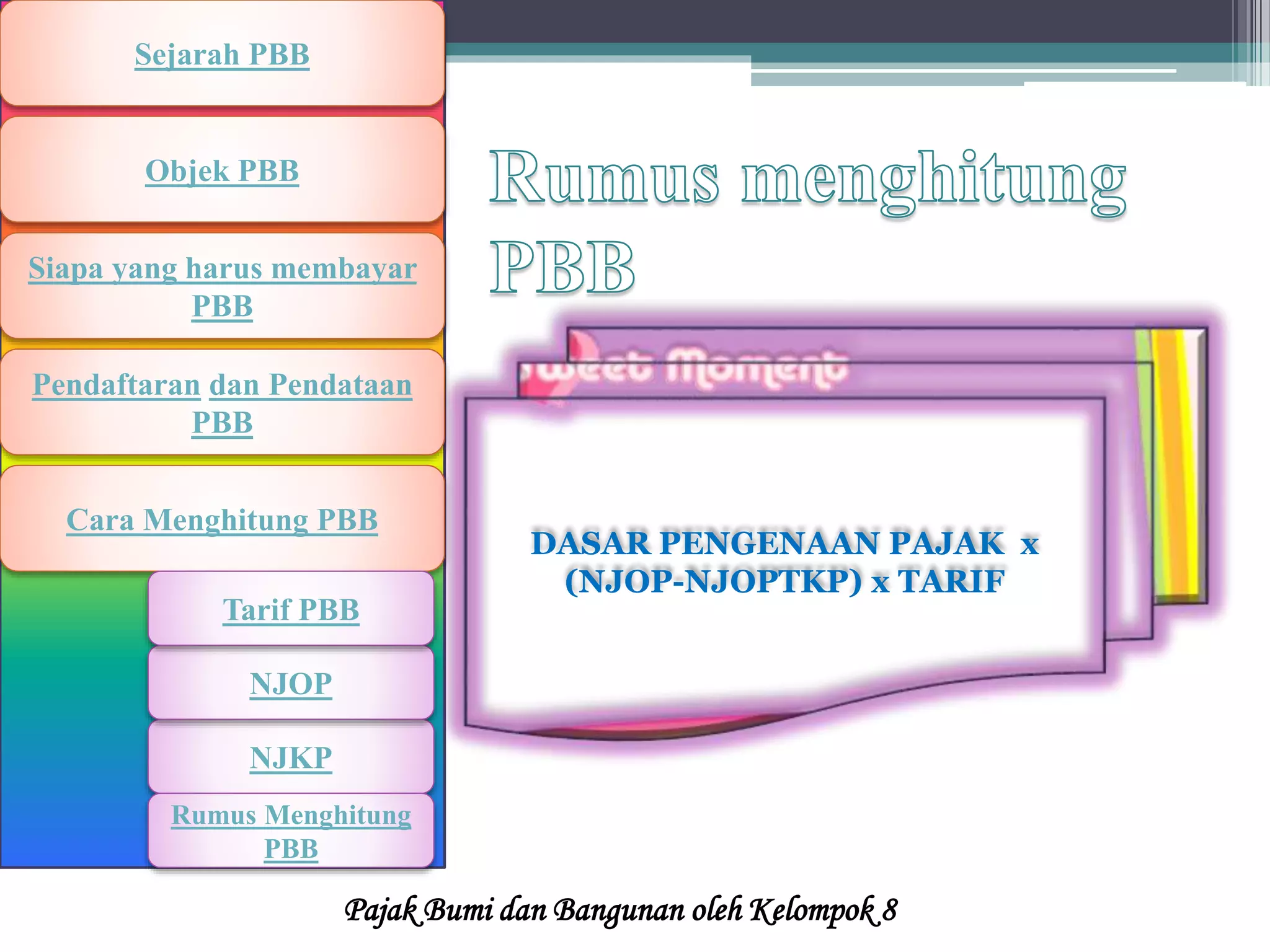 Ppt Pajak bumi dan bangunan | PPTX