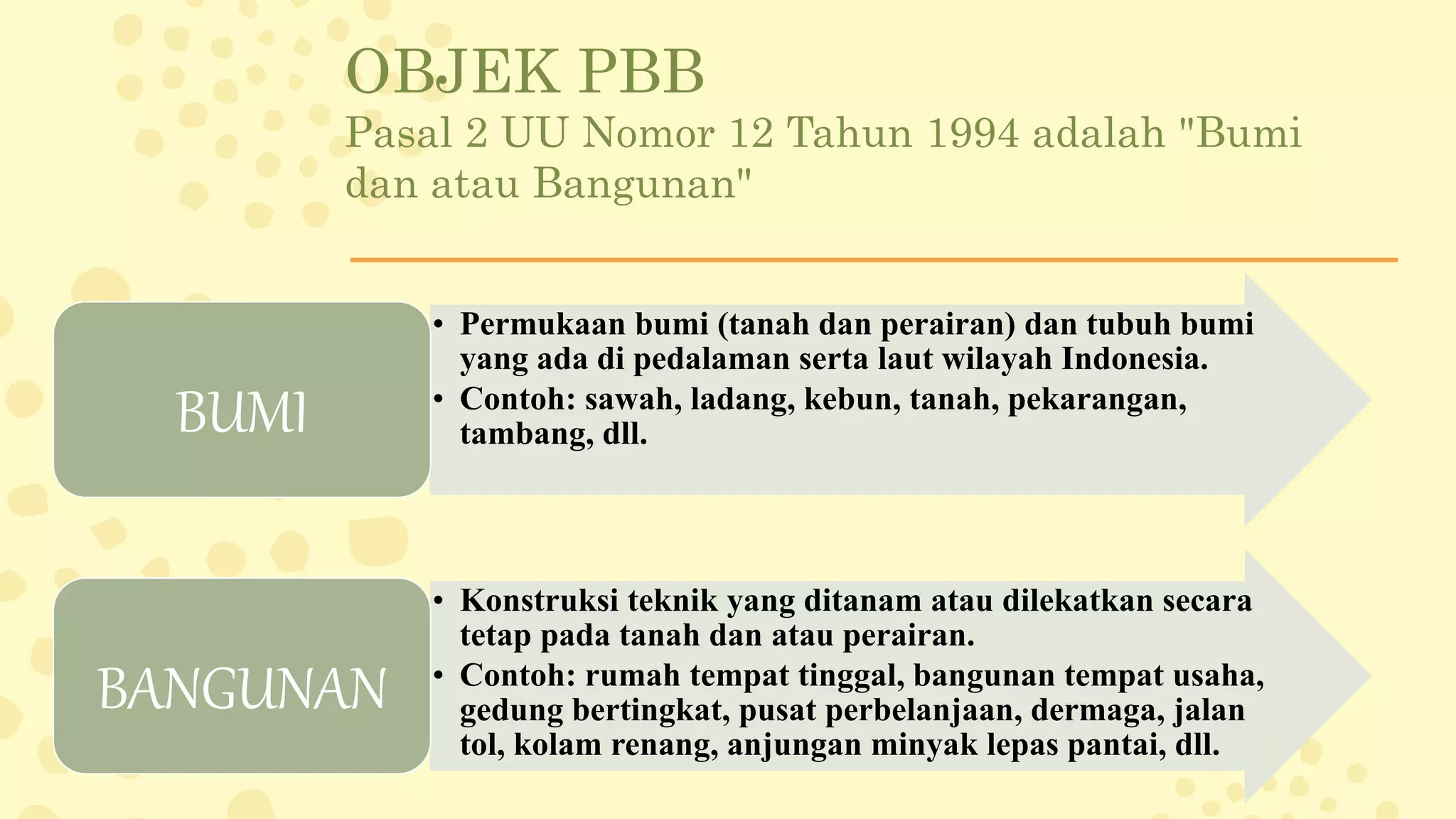 D1 Pajak: Pajak Bumi dan Bangunan | PPTX