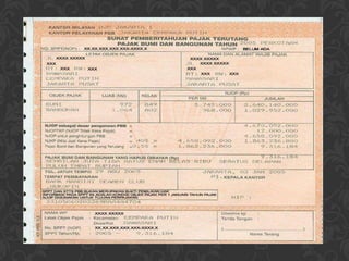 Pajak bumi dan bangunan (pbb) | PPTX