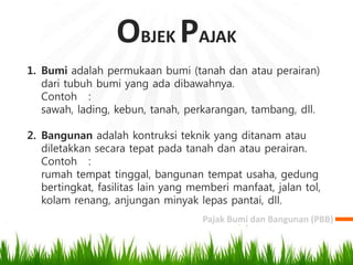 Pajak Bumi dan Bangunan (PBB) | PPT