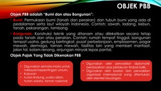 Pajak bumi dan bangunan (PBB) Undang-undang No. 12 tahun 1985 tentang ...
