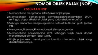 Pajak bumi dan bangunan (PBB) Undang-undang No. 12 tahun 1985 tentang ...