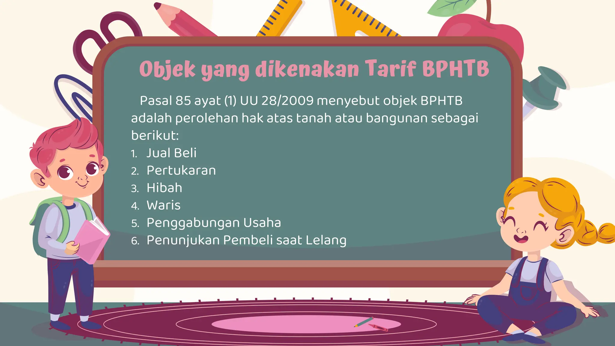 PAJAK BUMI DAN BANGUNAN (PBB), BEA PEROLEHAN | PPTX