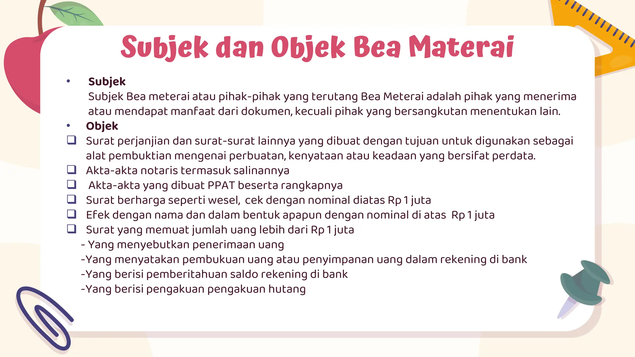 PAJAK BUMI DAN BANGUNAN (PBB), BEA PEROLEHAN | PPTX