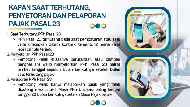 pajak penghasilan penghasilan pasal 23 . | PPTX