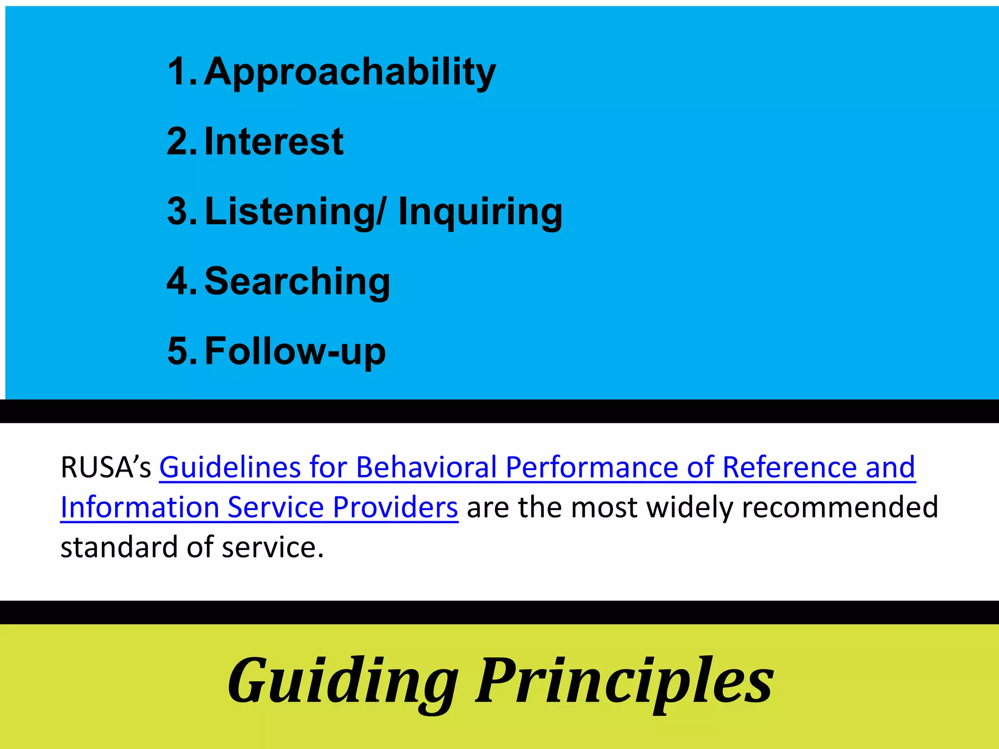 Virtual Reference Best Practices | PPTX | Search | Internet