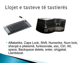 Pajisjet periferike hyrëse vii | PPT