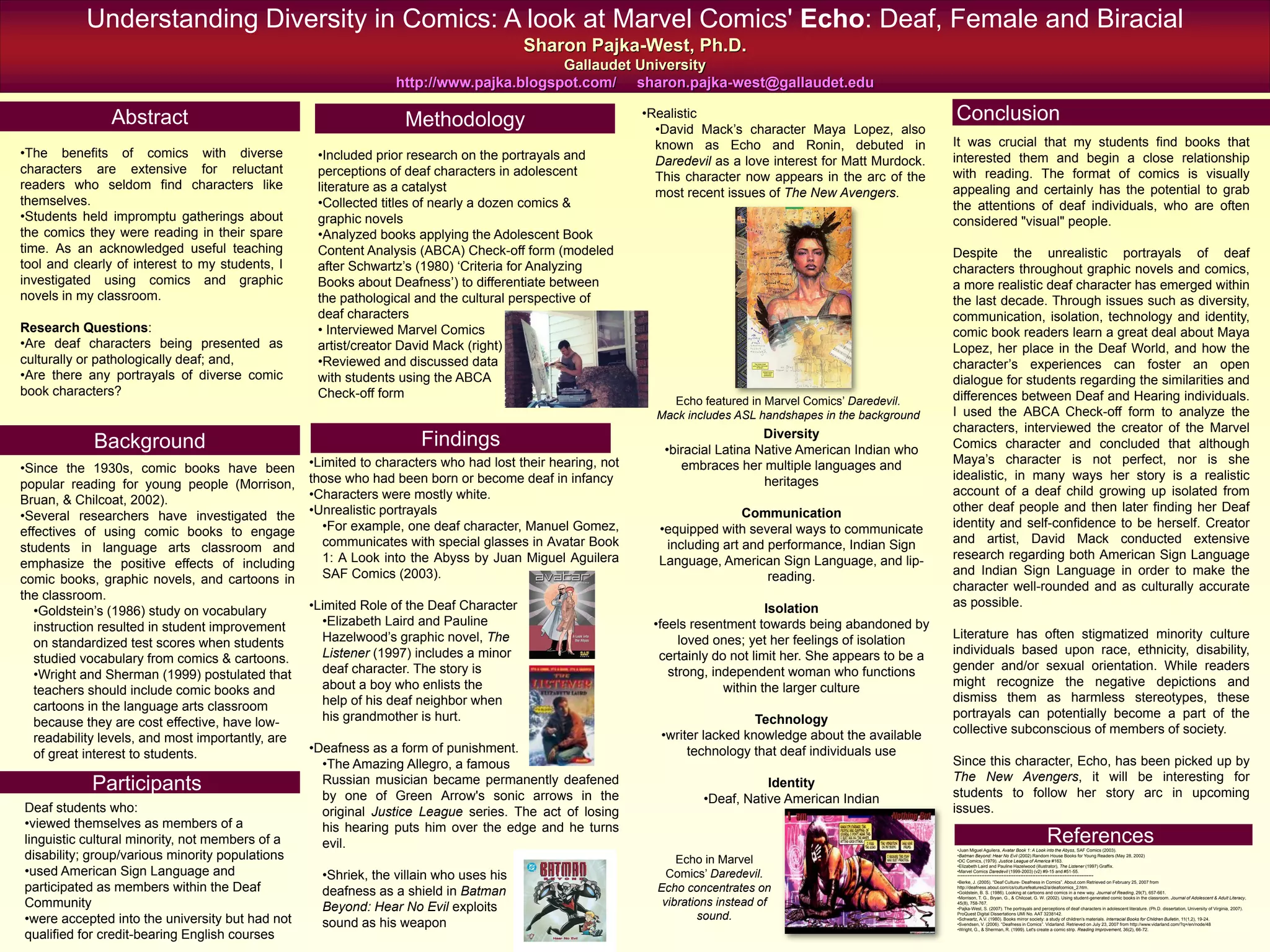 Understanding Diversity in Comics: A Look at Marvel Comics' Echo ...