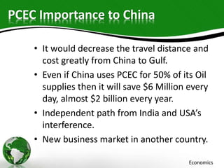 Pak china economic corridor | PPT