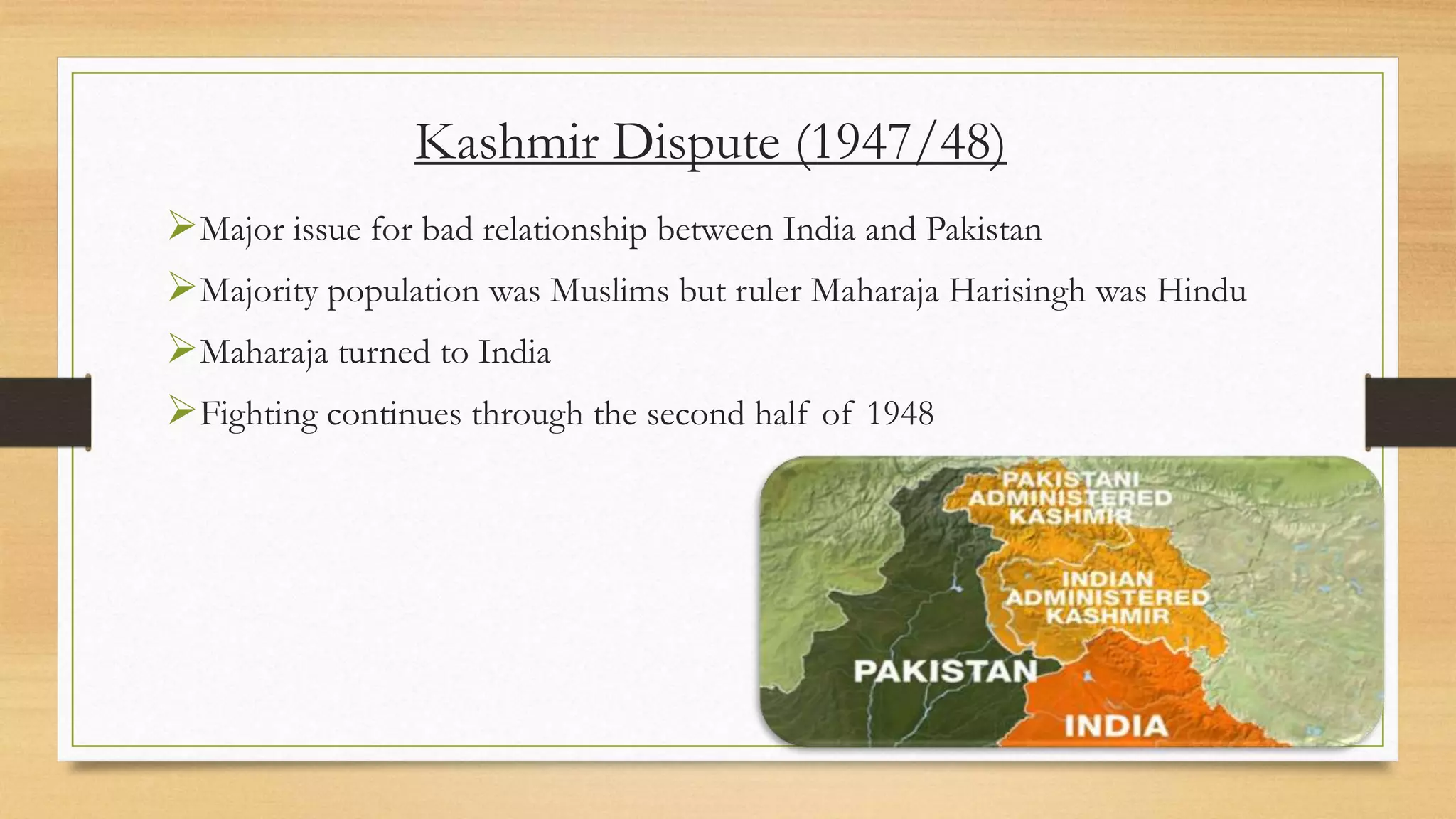 Pak indo relations | PPTX