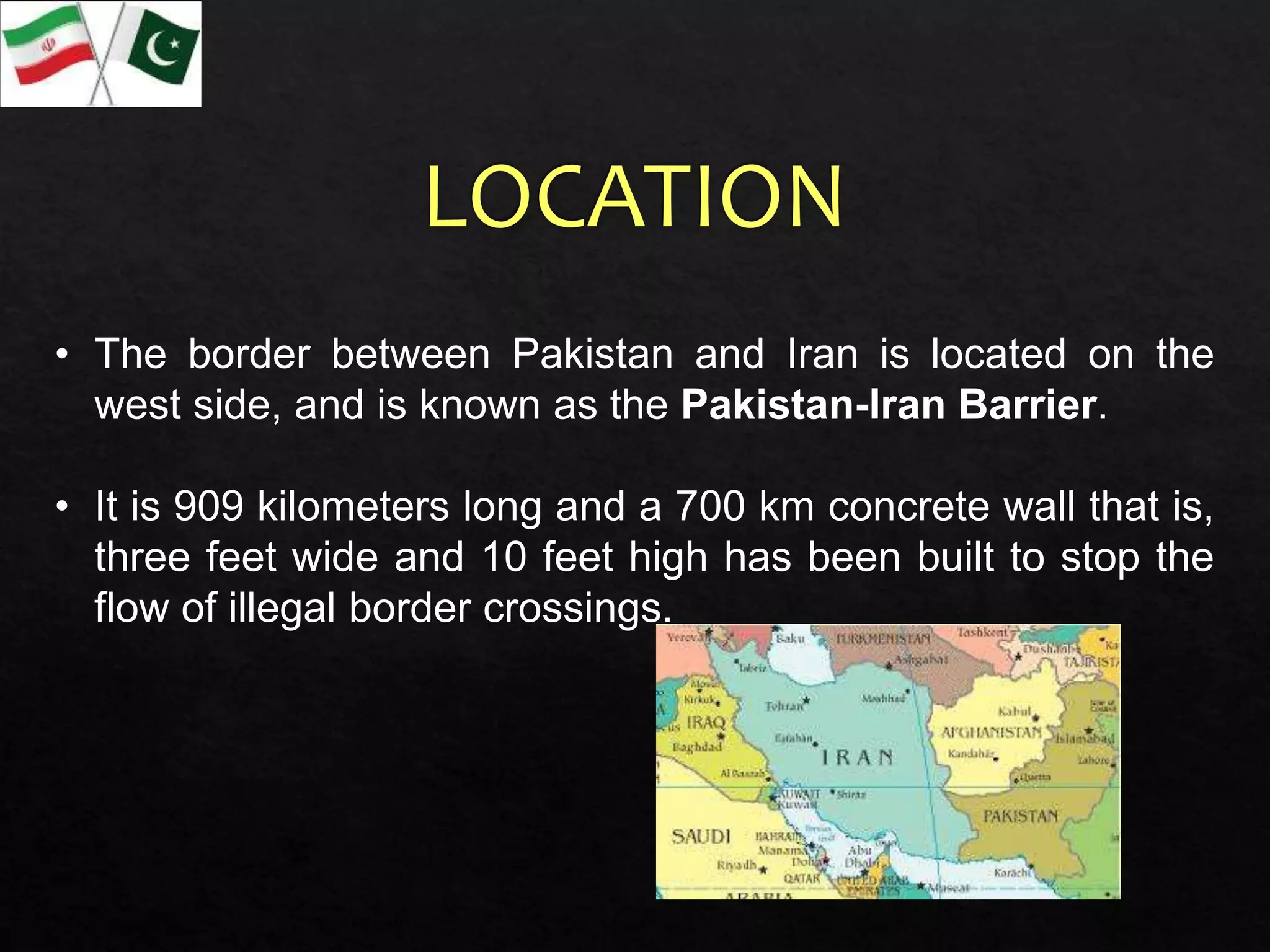 Pakistan-Iran Relations | PPTX