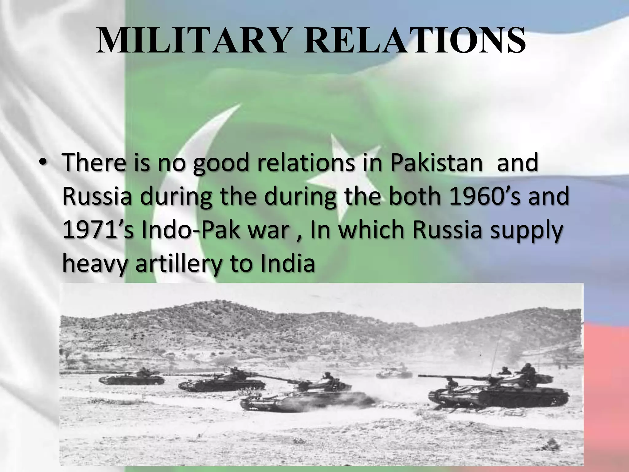 Pak russia relations | PPTX