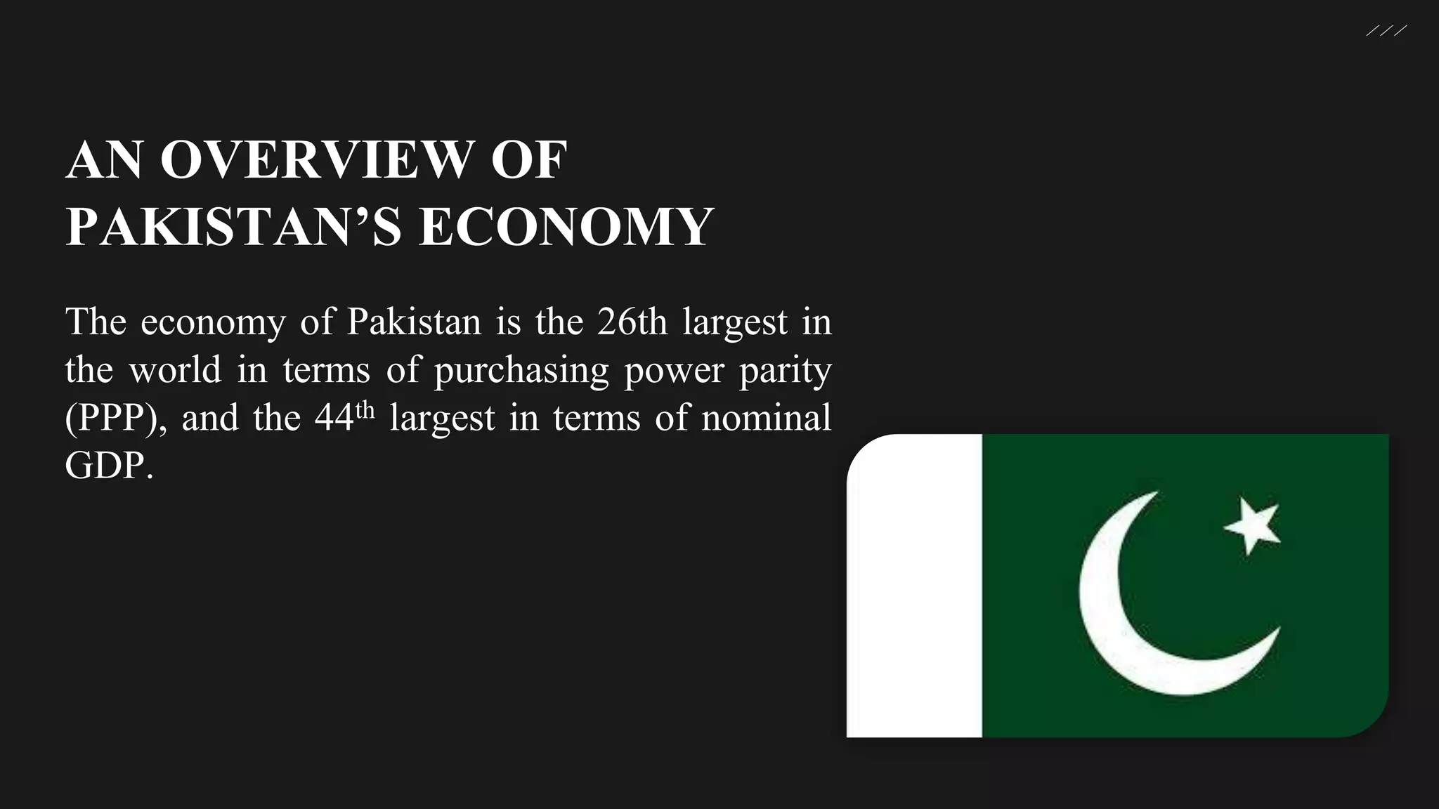 PAK-STUDIES THE ECONOMY OF PAKISTAN..pptx