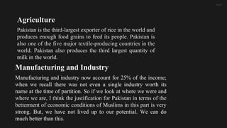 PAK-STUDIES THE ECONOMY OF PAKISTAN..pptx