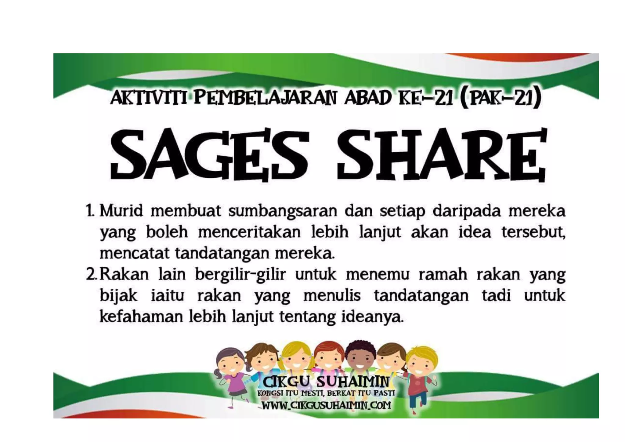 Aktiviti PAK21 dalam kelas sekolah rendah | PPT