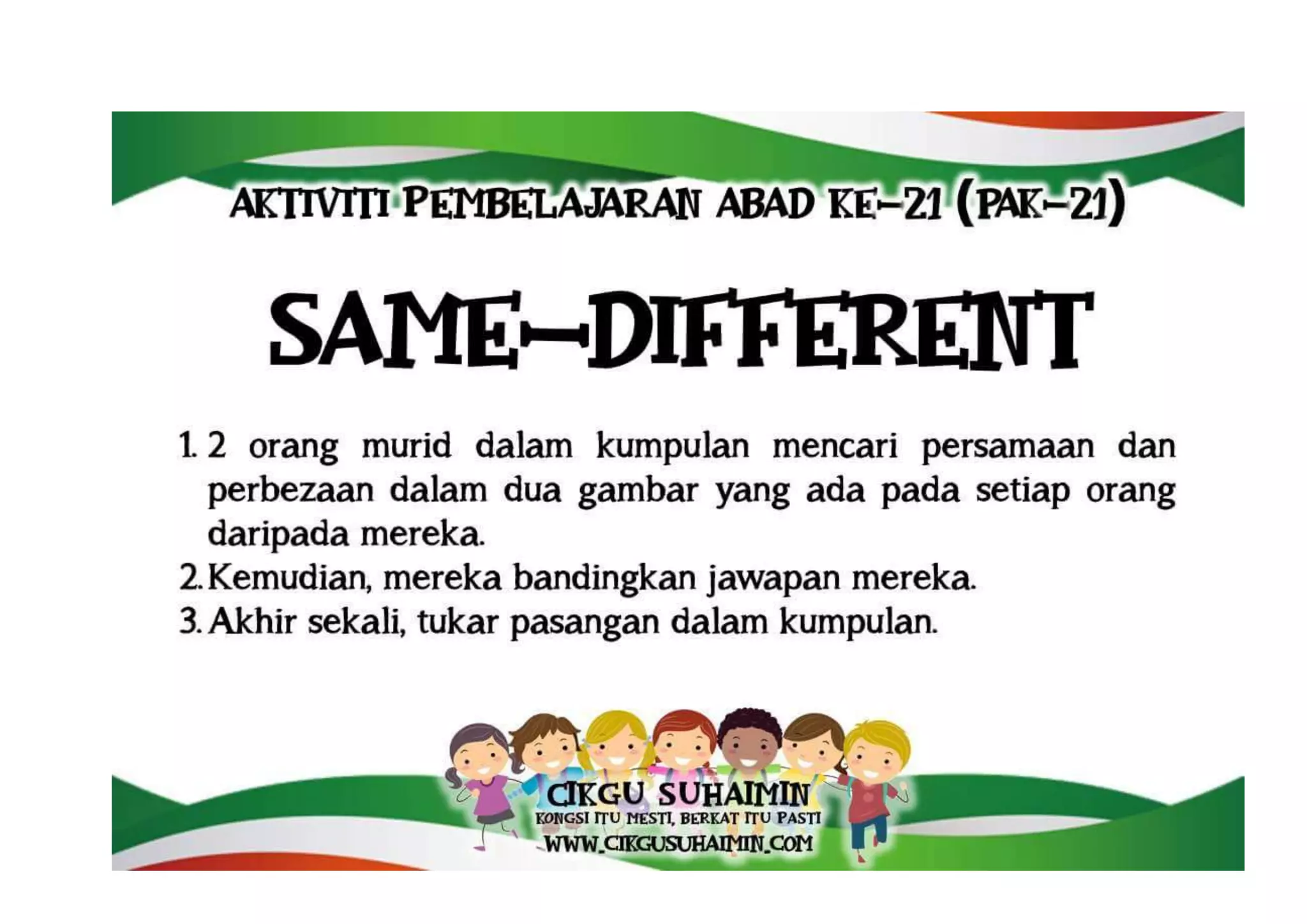 Aktiviti PAK21 dalam kelas sekolah rendah | PPT