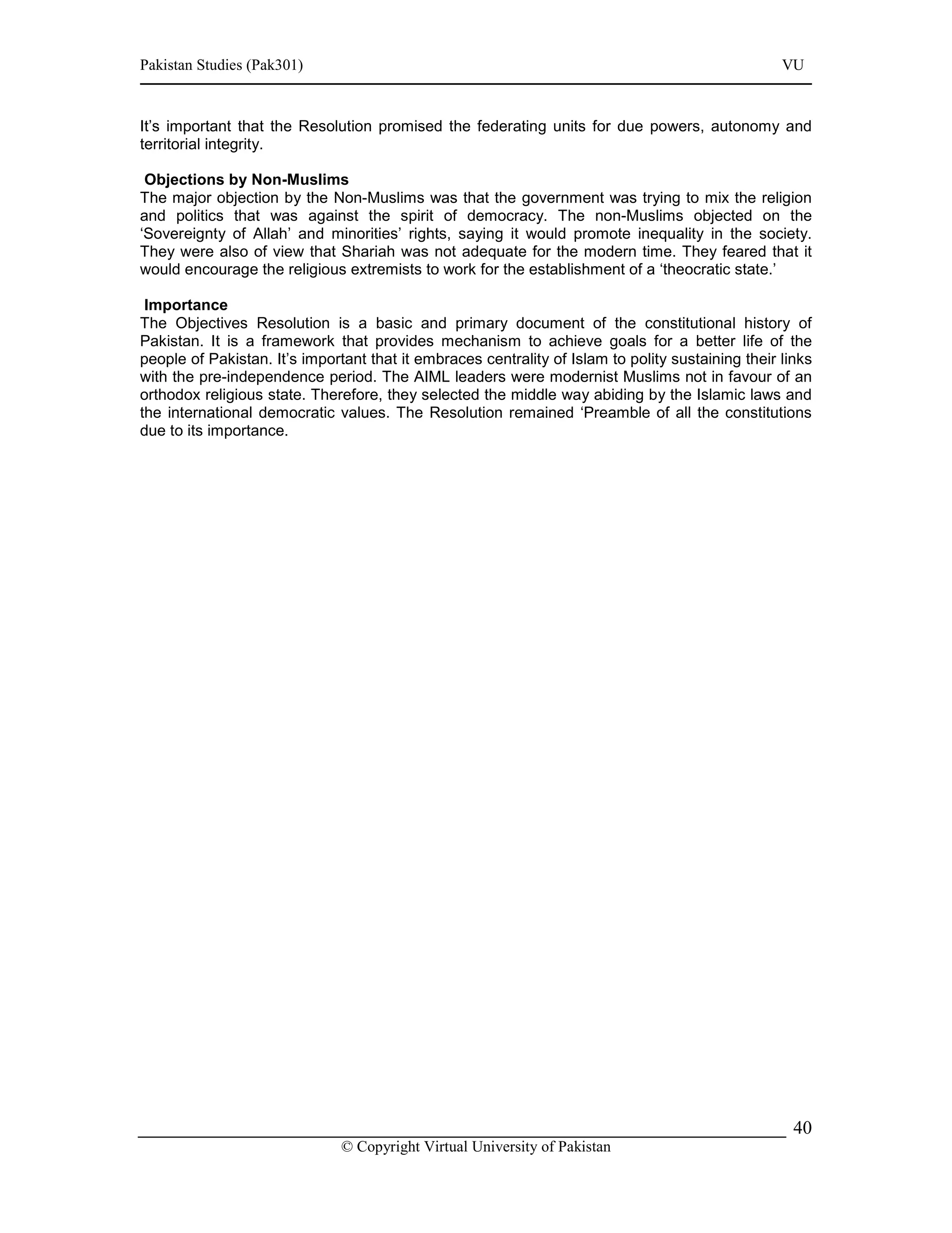 Pak301 handouts 1_30 | PDF