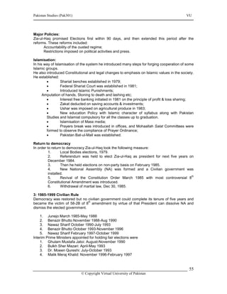 Pak301 handouts 1_30 | PDF