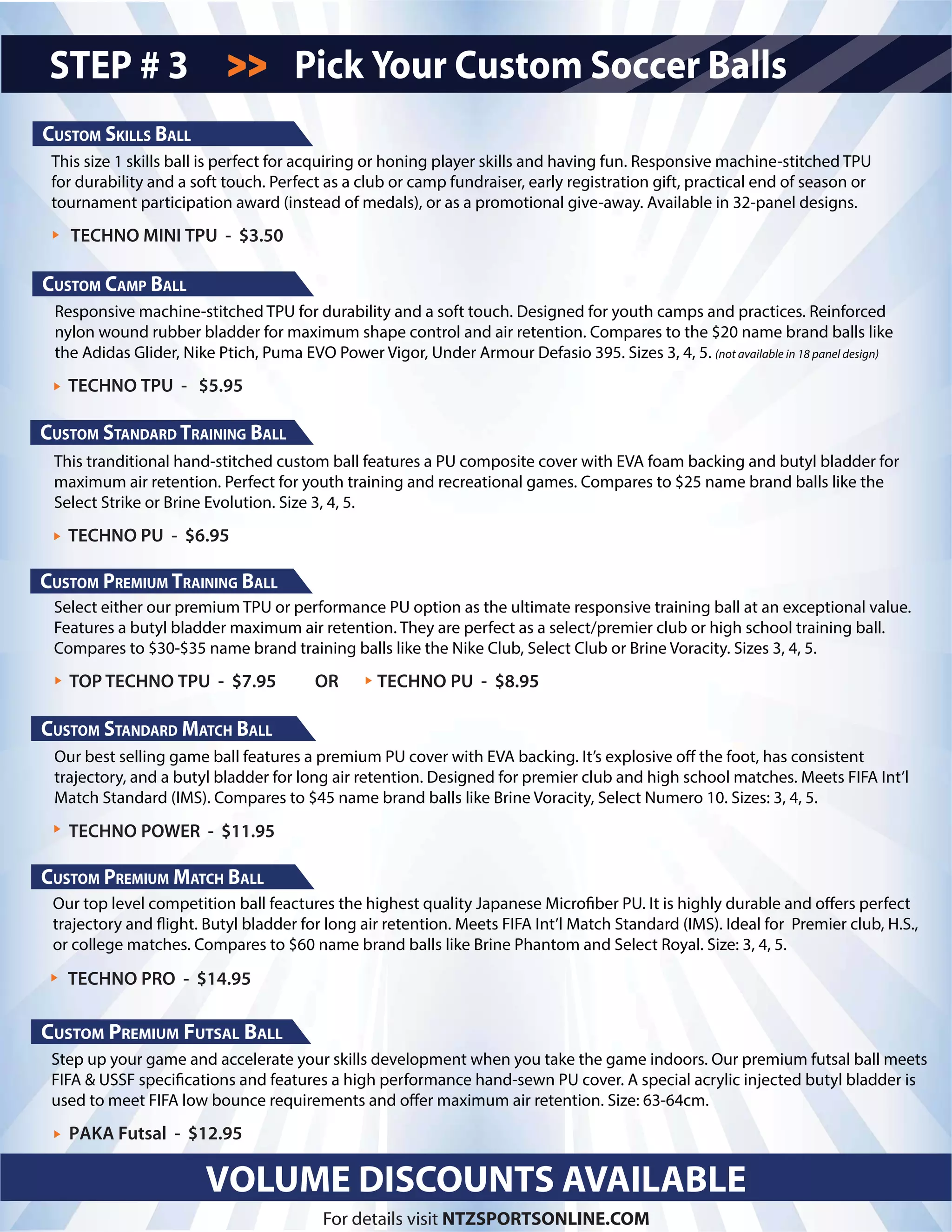 PAKA Custom Soccer Balls Catalog | PDF