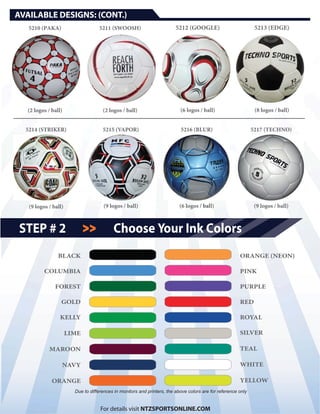 PAKA Custom Soccer Balls Catalog | PDF