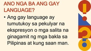 PAKAHULUGANA PALIWANAGNGGAYLANGUAGEVICEG | PPTX