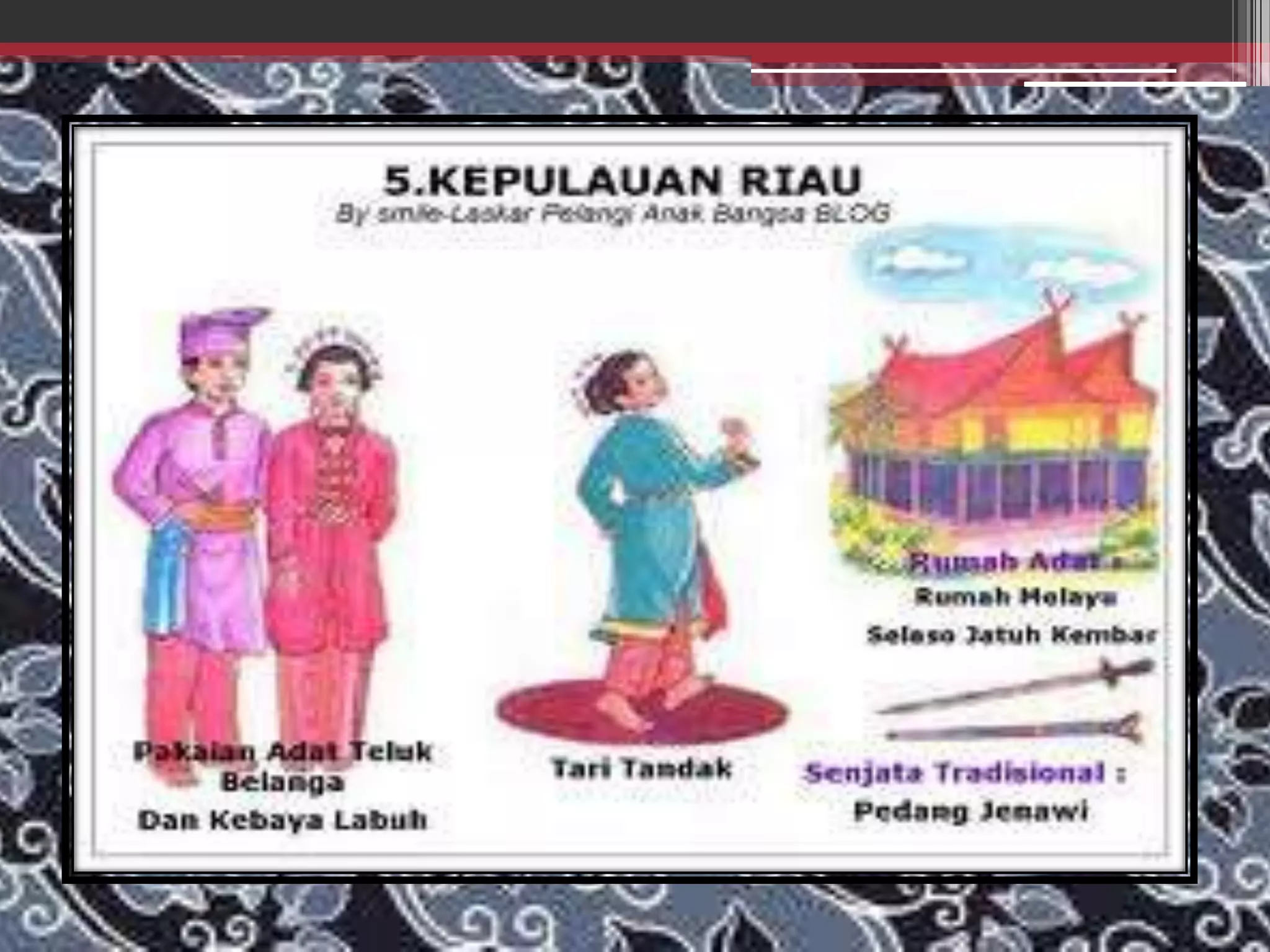 Pakaian adat melayu riau | PPTX