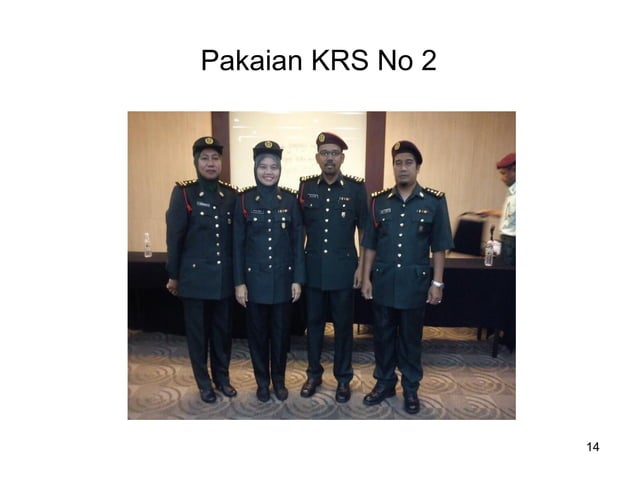 Pakaian Pegawai KRS | PPT