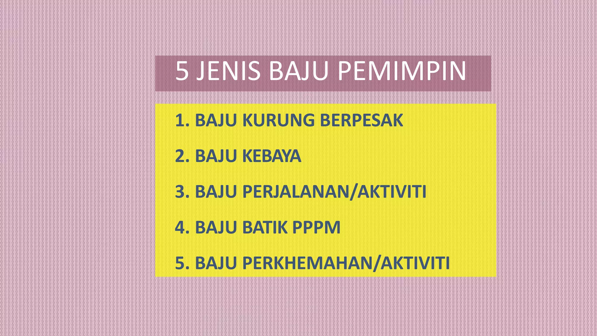 Pakaian seragam pandu puteri raja | PPTX