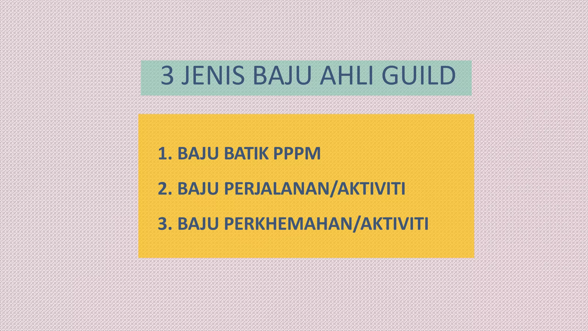 Pakaian seragam pandu puteri raja | PPTX