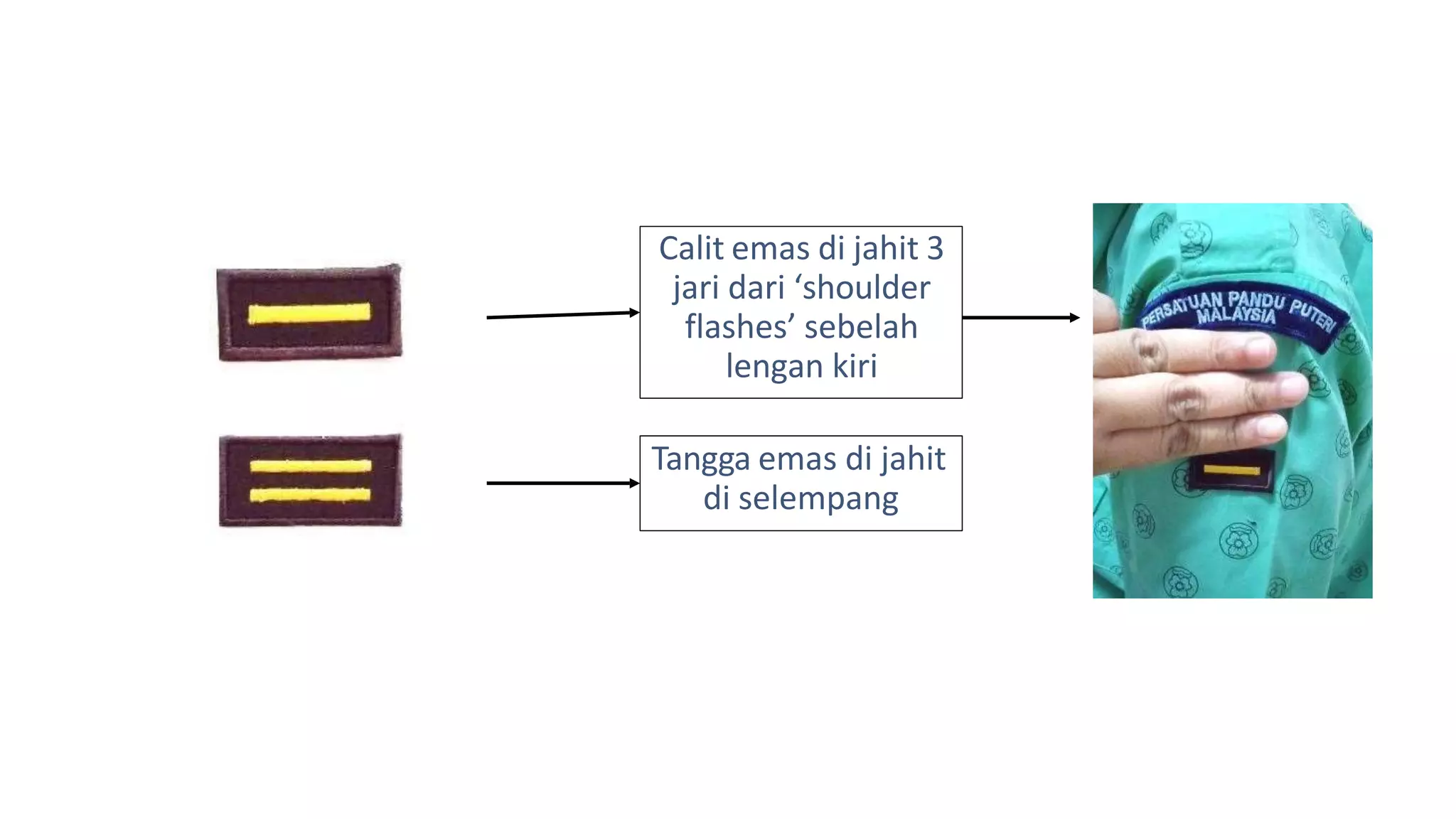 Pakaian seragam pandu puteri raja | PPTX