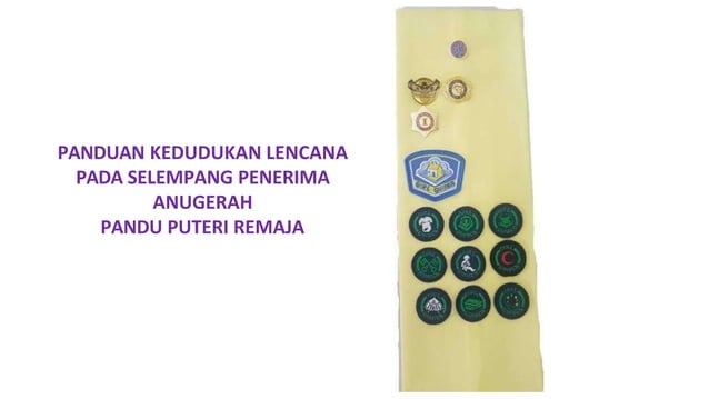 Pakaian seragam pandu puteri raja | PPTX