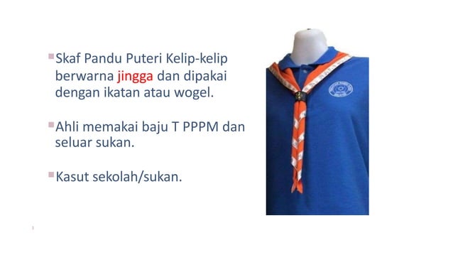 Pakaian seragam pandu puteri raja | PPTX