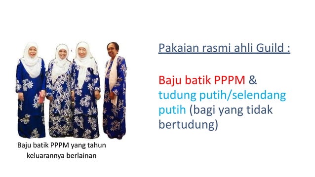 Pakaian seragam pandu puteri raja | PPTX