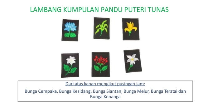 Pakaian seragam pandu puteri raja | PPTX