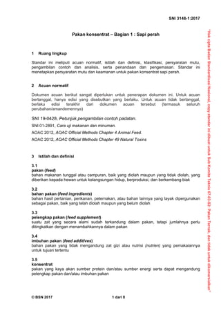 Pakan konsentrat sapi perah | PDF