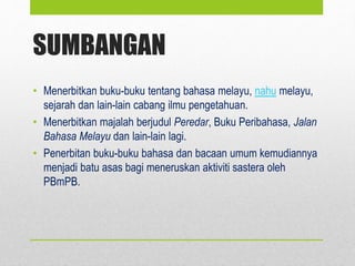 Pakatan belajar mengajar pengetahuan bahasa (p bm pb) | PPTX