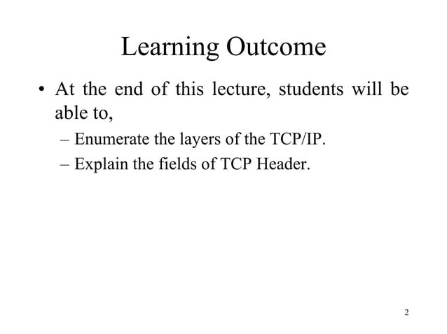 Introduction to TCP/IP | PPTX | Computer Networking | Computing