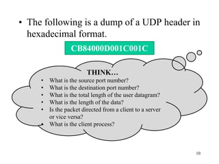 User Datagram Protocol | PPTX