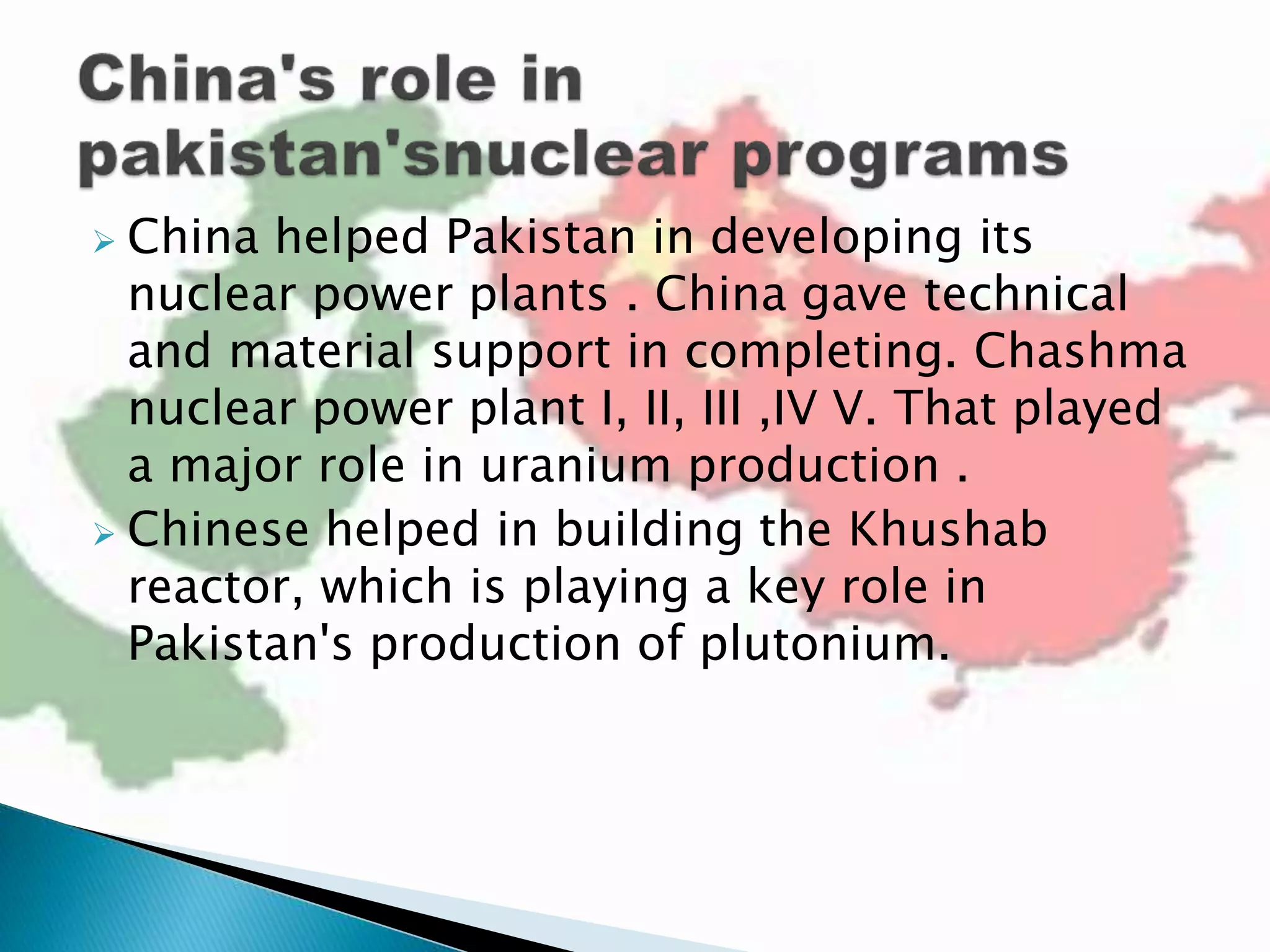 Pak china relations | PPTX