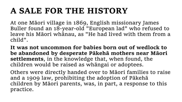 PAKEHA SLAVES MAORI MASTERS | PPT