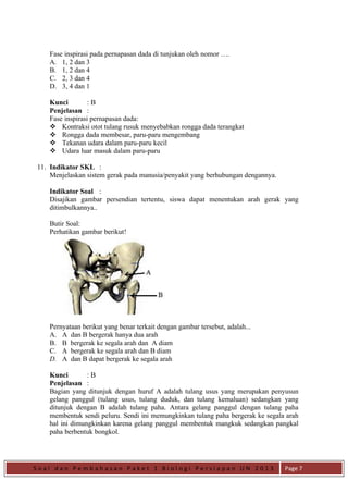Paket 1 soal ipa biologi | PDF