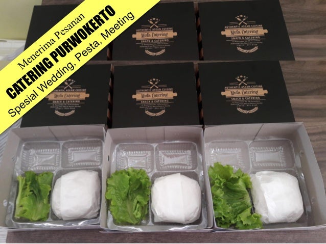Paket Catering Nasi Box Hajatan Di Purwokerto Lor CALL/WA 0858 6733 ...