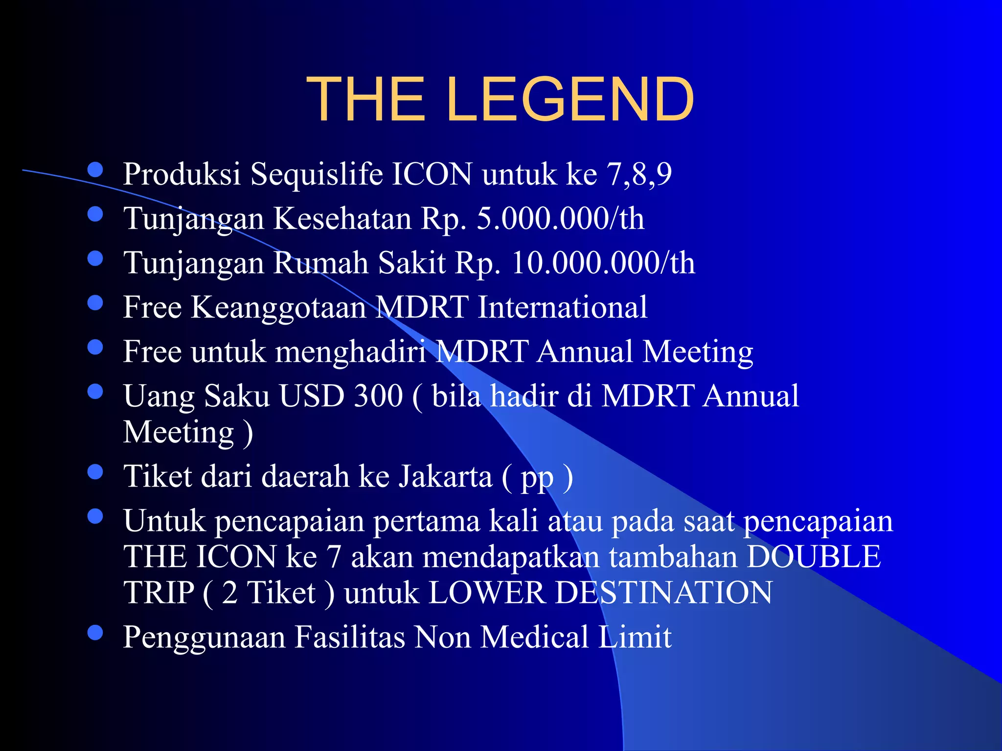 Kompensasi Agent Sequis Life | PPT