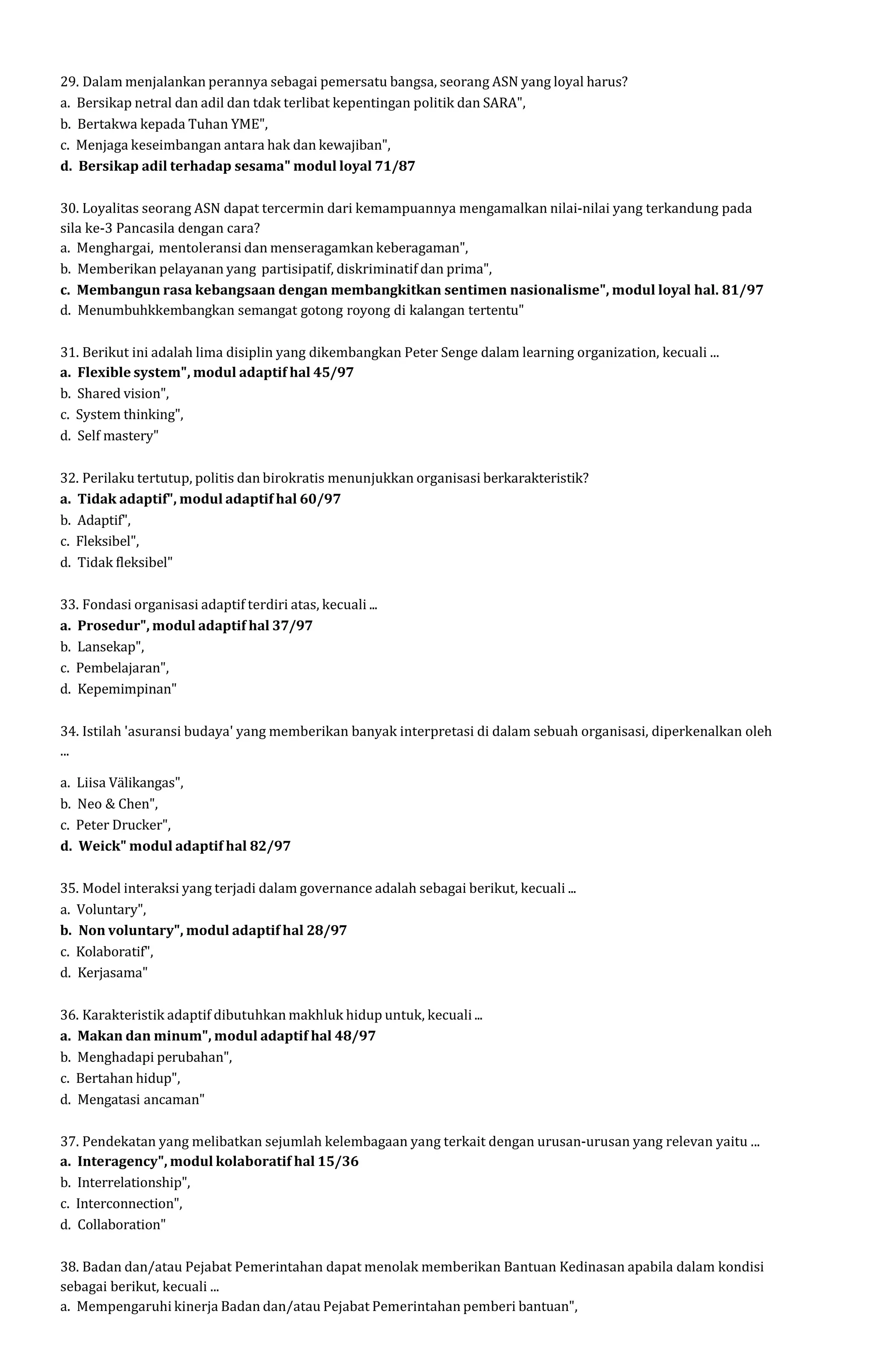 Soal dan Jawaban posttest Orientasi PPPK.docx