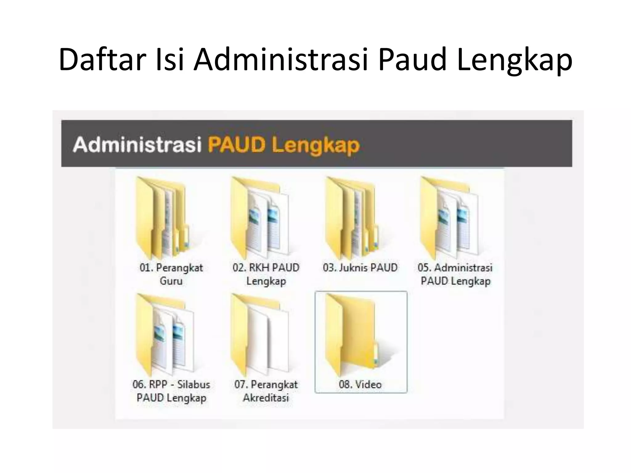 Paket paud lengkap | PPTX