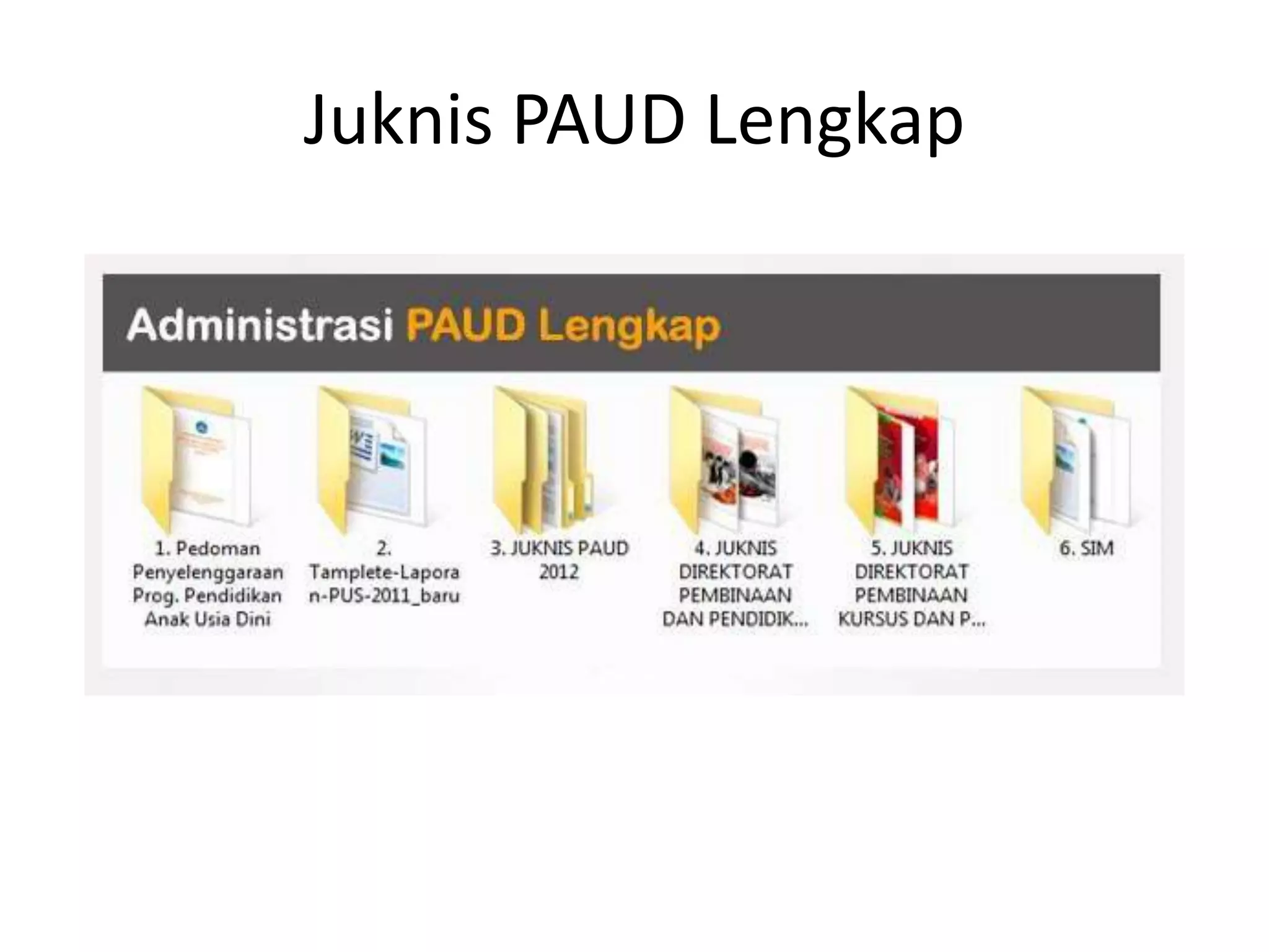 Paket paud lengkap | PPTX