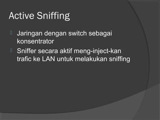 Paket sniffing dengan wireshark | PPT