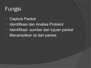 Paket sniffing dengan wireshark | PPT