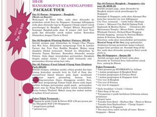 Paket tour | PPT