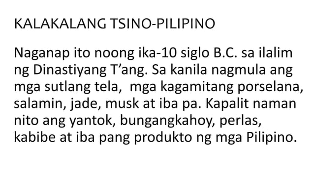 Pakikipag ugnayan at kalakalan sa mga Dayuhan | PPTX